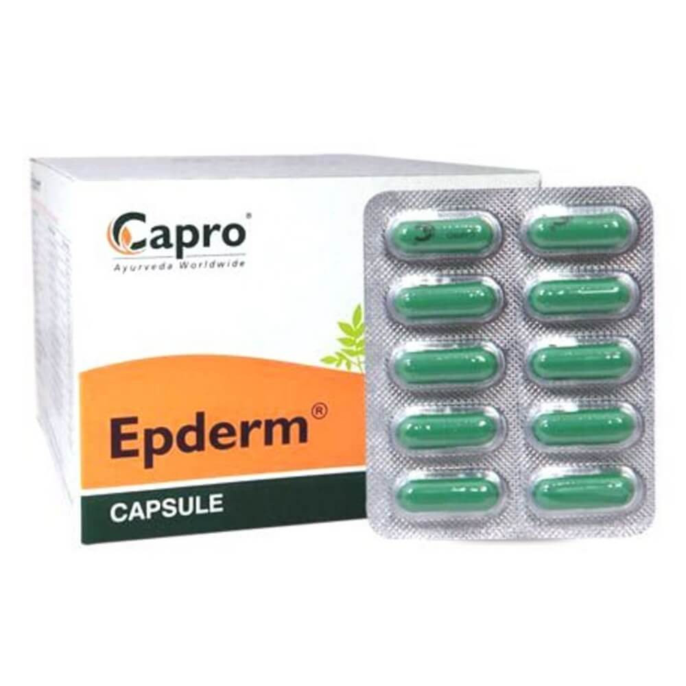 Epderm Cap (10Caps ) - Capro - AyurCentral Online