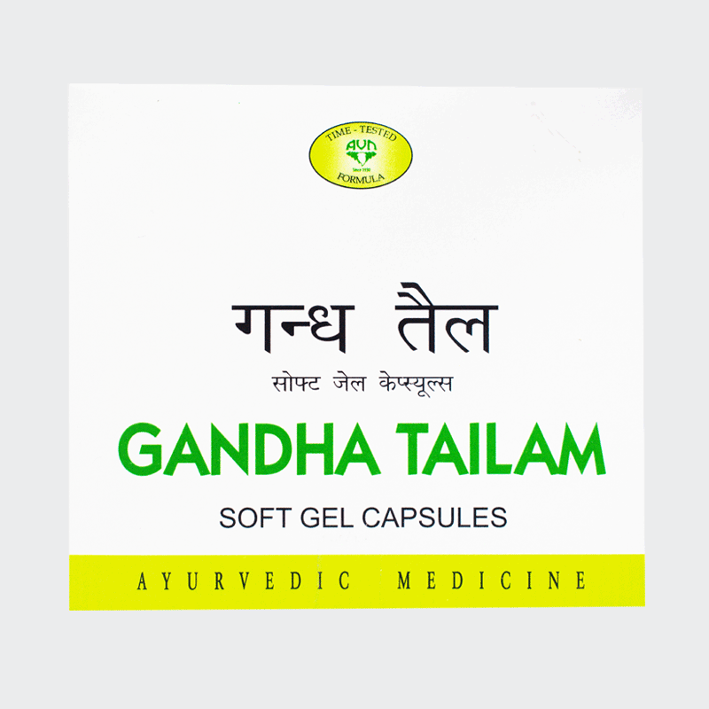 Gandha Tailam (10Caps) – Avn Ayurveda | Gandha Thailam