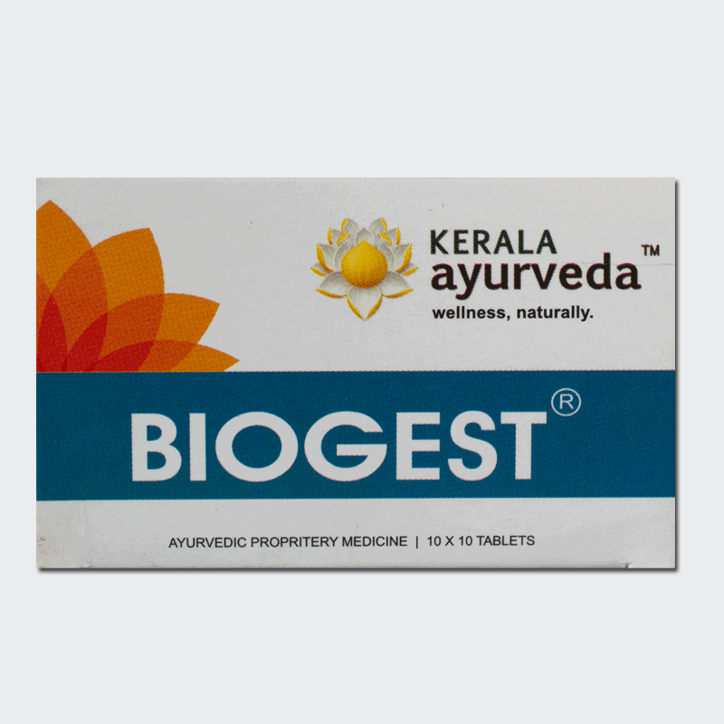 Biogest Tablet (10Tabs) - Kerala Ayurveda - AyurCentral Online