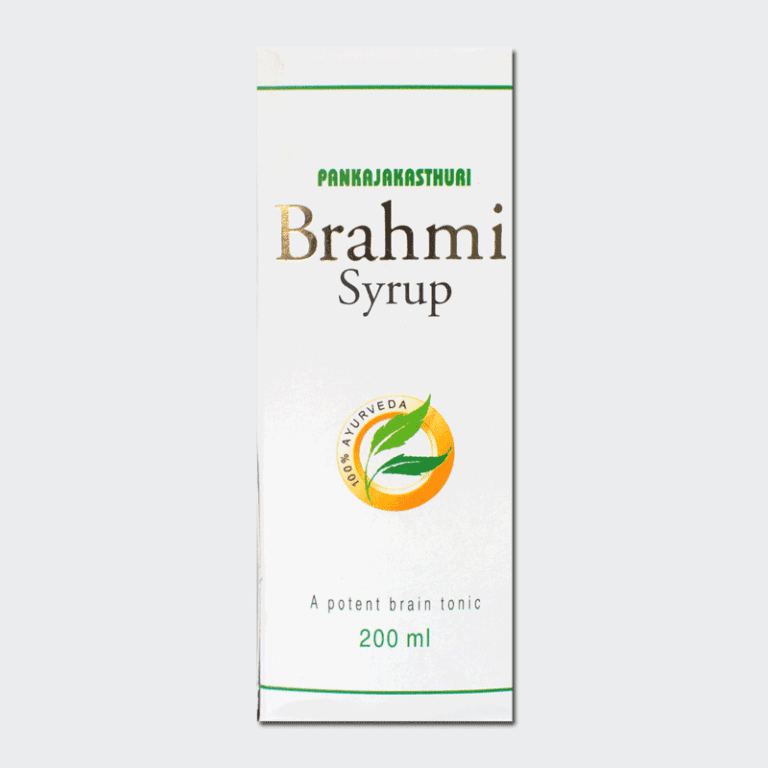 Brahmi Syrup (200ml) - Pankaja Kasthuri Herbals - Ayurcentral Online