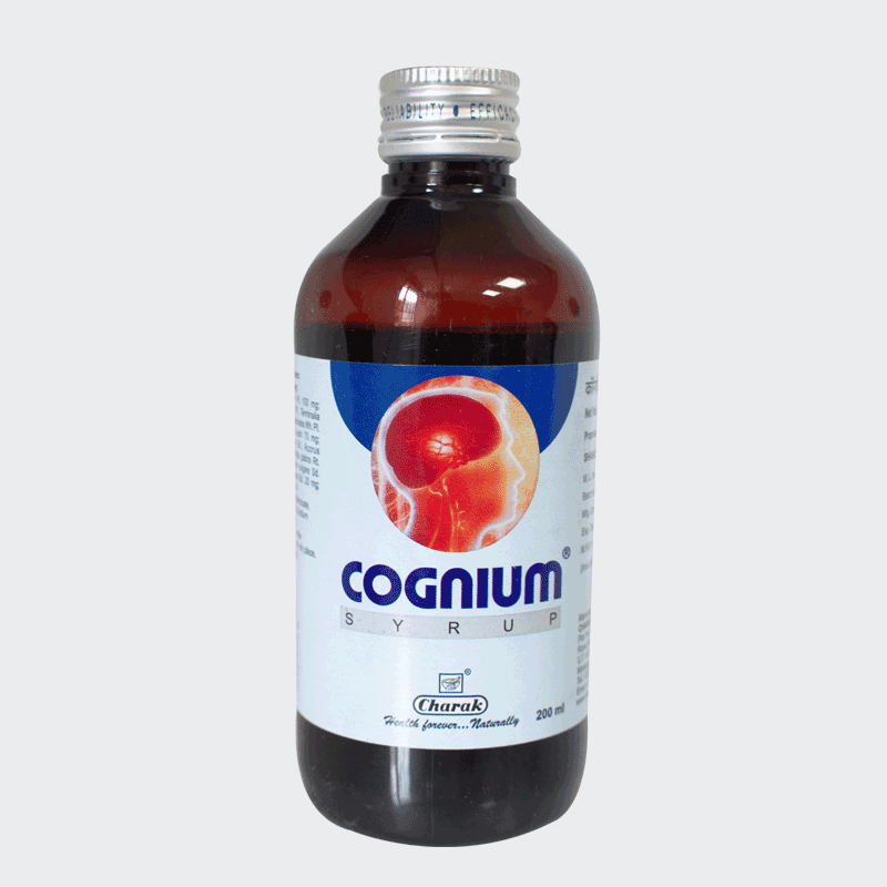 Cognium Syrup (200ml) - Charak Pharma - AyurCentral Online