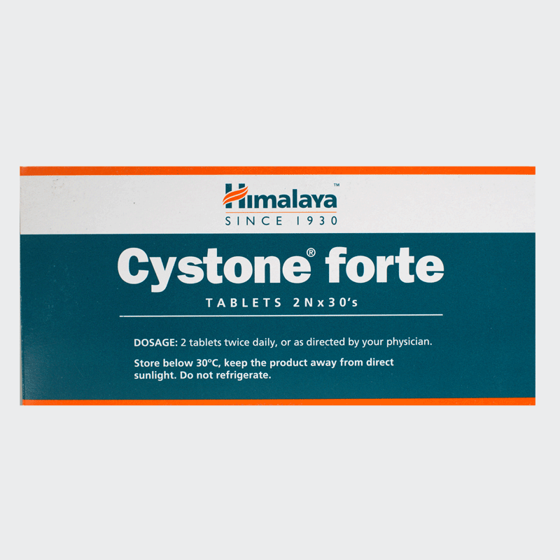Cystone Forte Tablet (30Tabs) - Himalaya - AyurCentral Online