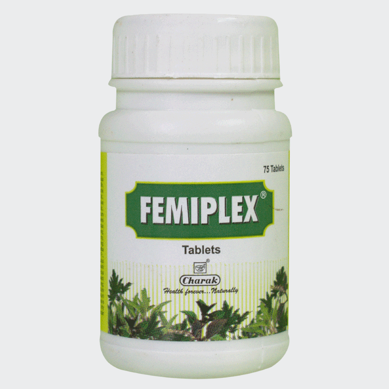 Femiplex Tablet (75Tabs) - Charak Pharma - AyurCentral Online