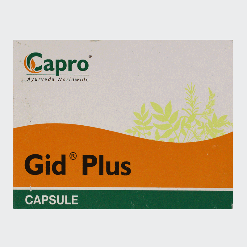 Gid Plus Cap (10Caps) - Capro - AyurCentral Online