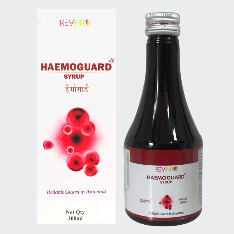 Haemoguard Syrup (200ml) - Revinto - AyurCentral Online