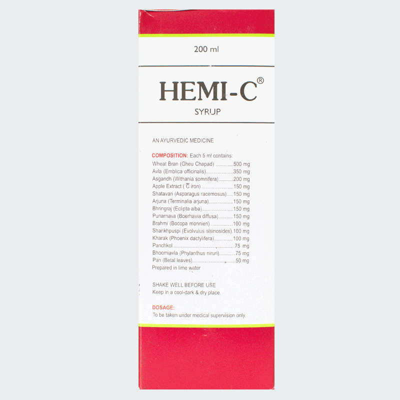 Hemi-C Syrup -10% OFF - Lowest Price in India