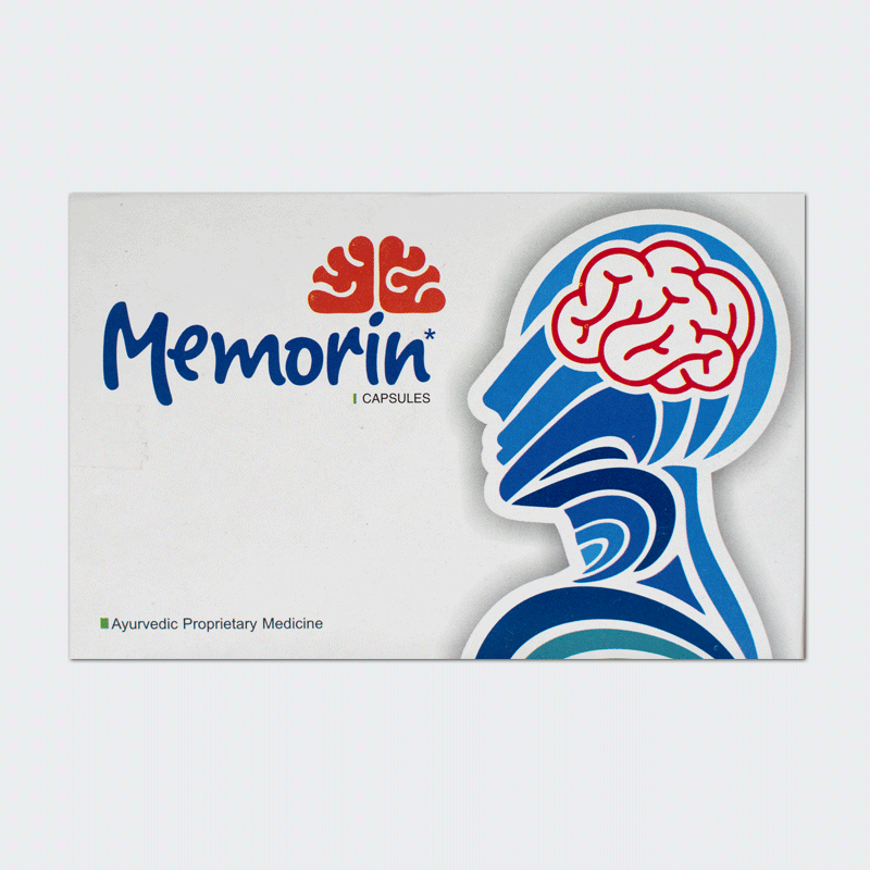 Memorin Capsule (30Caps) - Phyto Marketing - AyurCentral Online