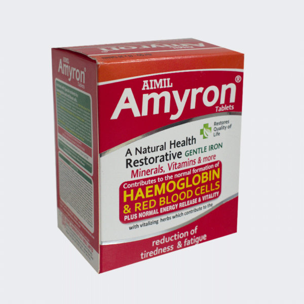 Amyron Tablets (30Tabs) - Aimil - AyurCentral Online