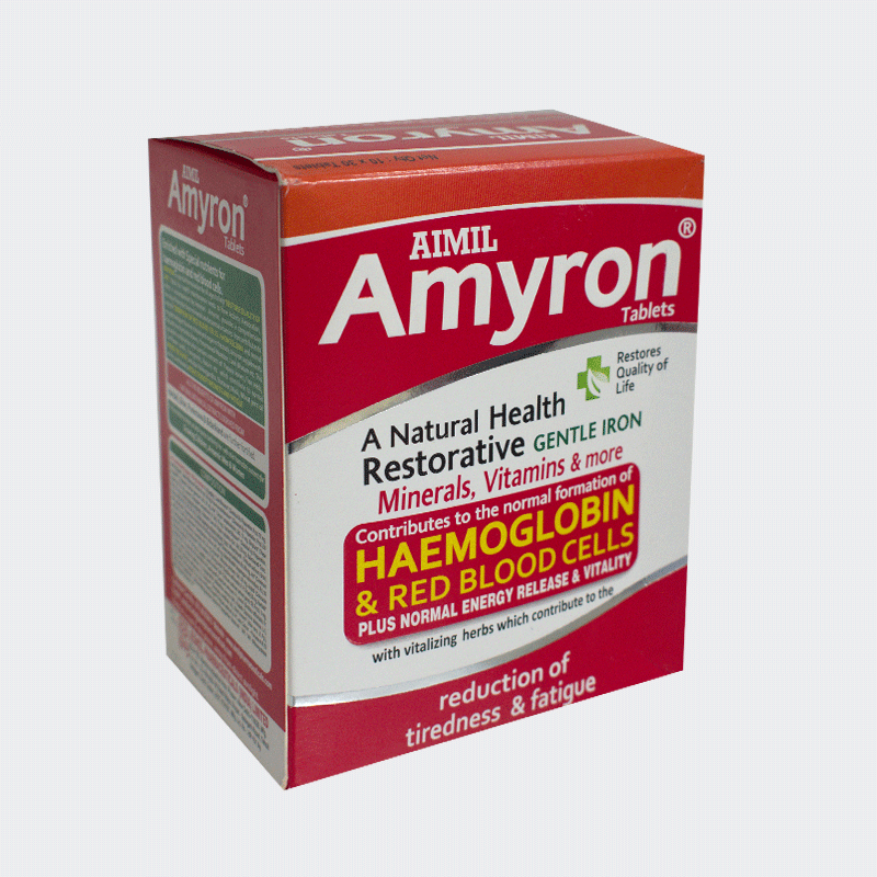 Amyron Tablets (30Tabs) - Aimil - AyurCentral Online