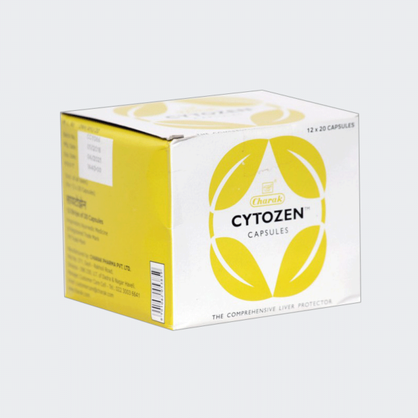 Cytozen Capsule (20Caps) - Charak Pharma - AyurCentral Online