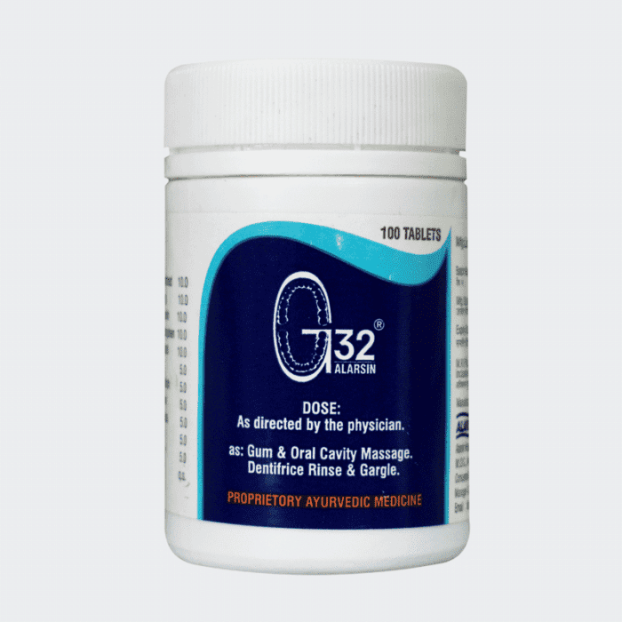 G32 Tablets (100Tabs) - Alarsin - AyurCentral Online