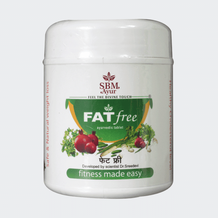 Fat Free Tablets (60Tabs) - Sri Bhagavathy Madom - AyurCentral Online