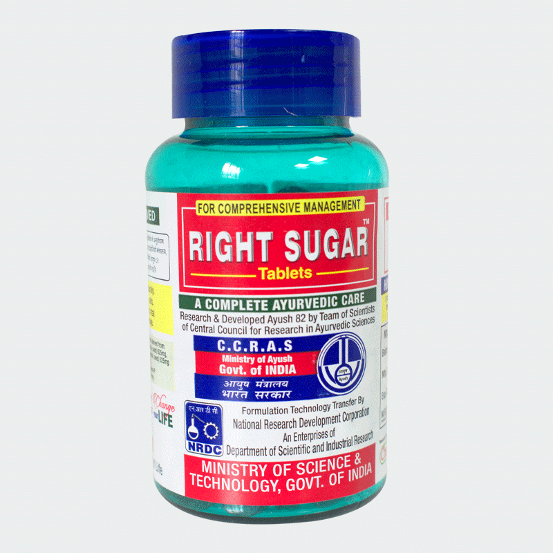 Right Sugar Tablet (120Tabs) - Chaturbuj Pharma - AyurCentral Online