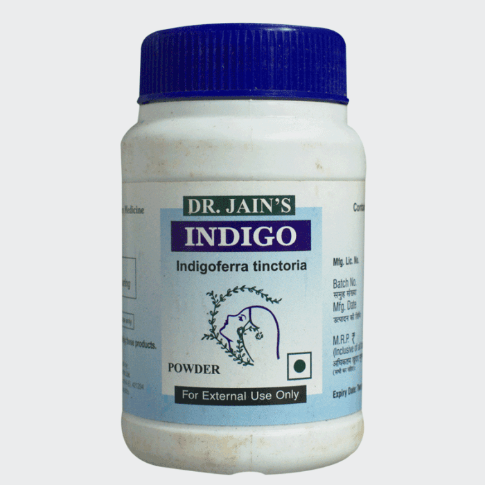 Indigo Powder - Dr.Jain S Forest Herbals - AyurCentral Online