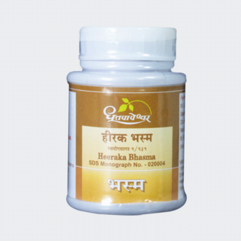 Heeraka Bhasma (100Mg) - Dhootapapeshwar - AyurCentral Online