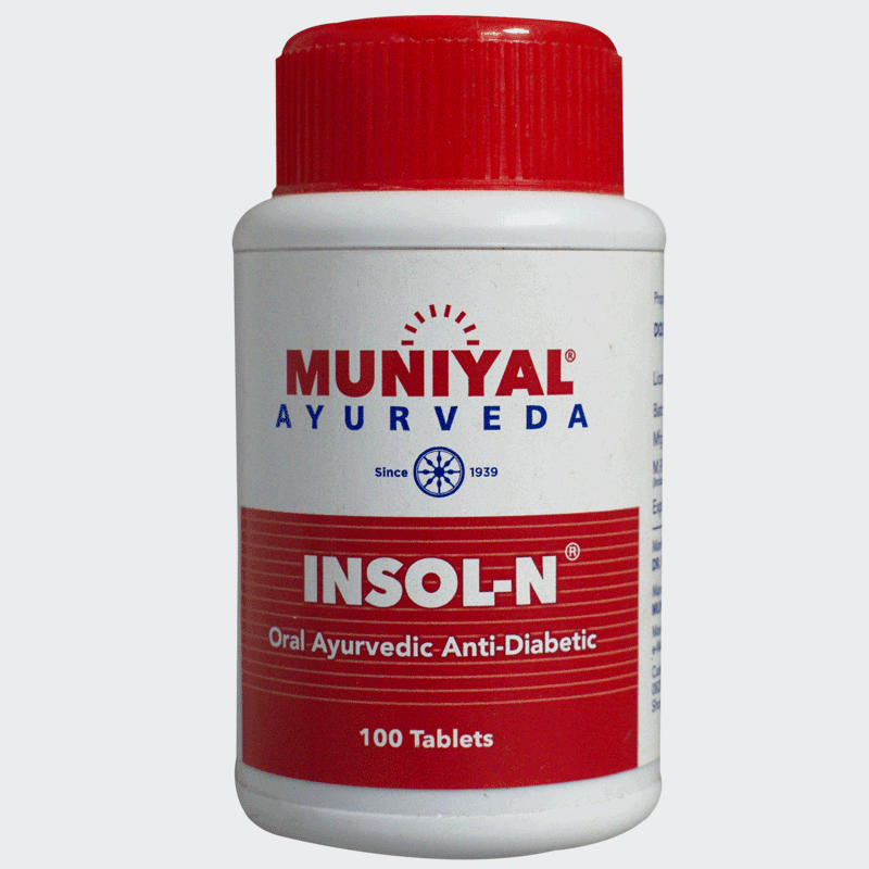 Insol-N Tab (100Tabs) - Muniyal Ayurveda - AyurCentral Online