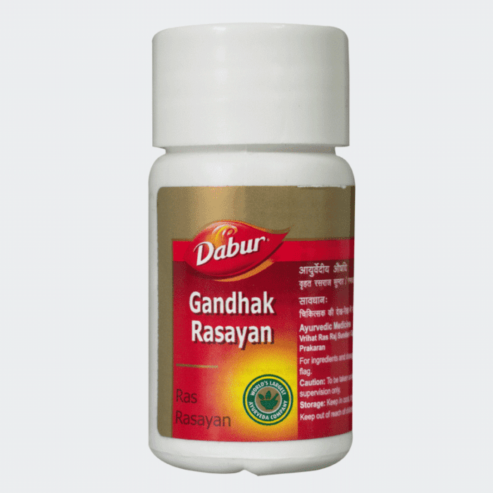 Gandhak Rasayan (40Tabs) - Dabur - AyurCentral Online