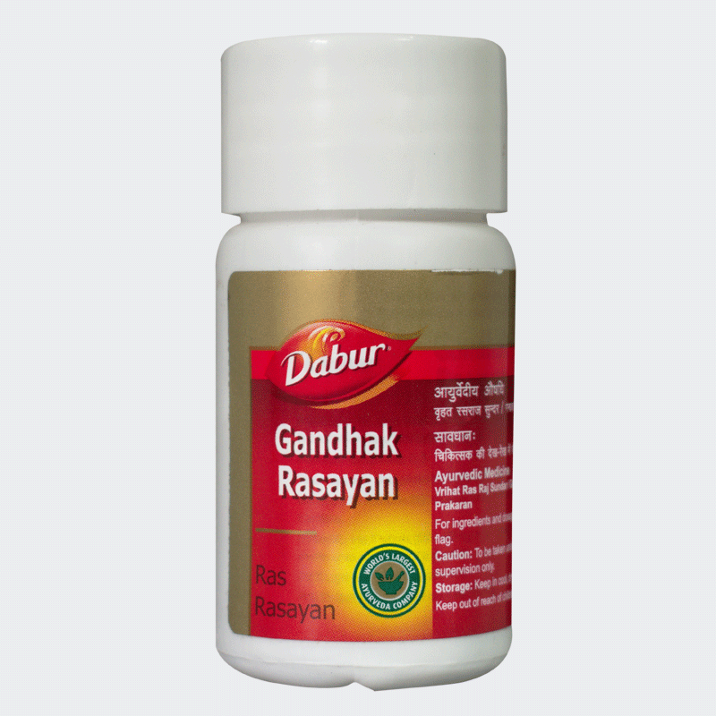 Gandhak Rasayan (40Tabs) - Dabur - AyurCentral Online