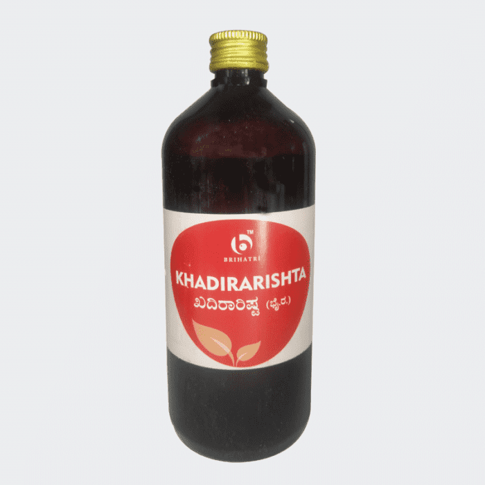 Khadirarishta (450ml) - Brihatri - AyurCentral Online