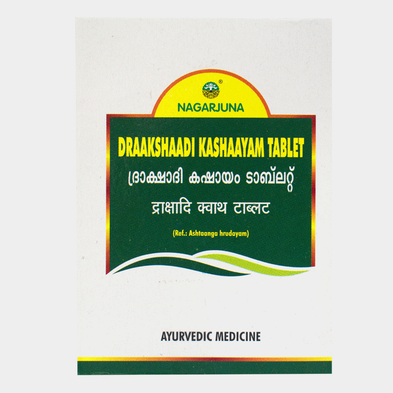 Draakshaadi Kas Tablet (10Tabs) - Nagarjuna - AyurCentral Online