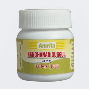 Kanchanar Guggul (60Tabs) – Amrita Drugs - Ayurcentral Online