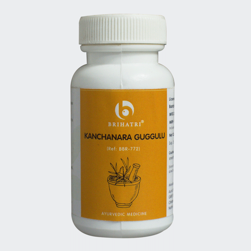 Kanchanara Guggulu (60Tabs) - Brihatri - AyurCentral Online