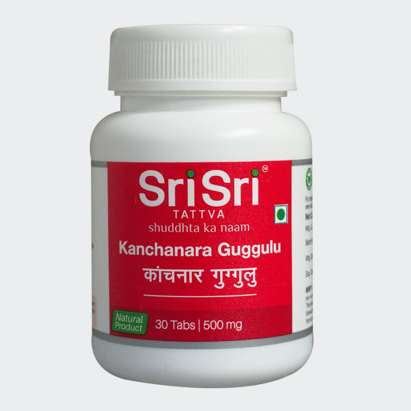 Kanchanara Guggulu (30Tabs) - Sri Sri Tattva - AyurCentral Online