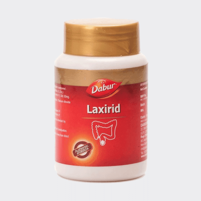 Laxirid Tablet (60Tabs) - Dabur - AyurCentral Online