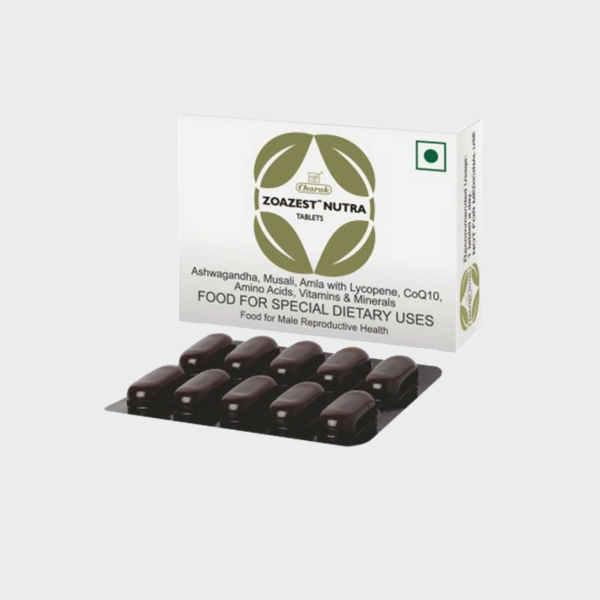 Zoazest Nutra Tablet (30Tabs) - Charak Pharma - AyurCentral Online