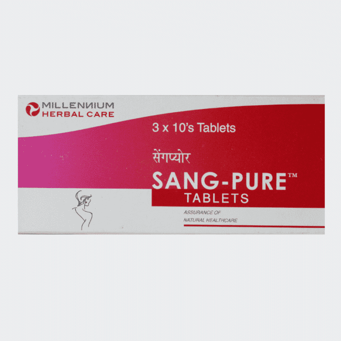 Sang Pure (10Tabs) - Millenium Herbal - AyurCentral Online