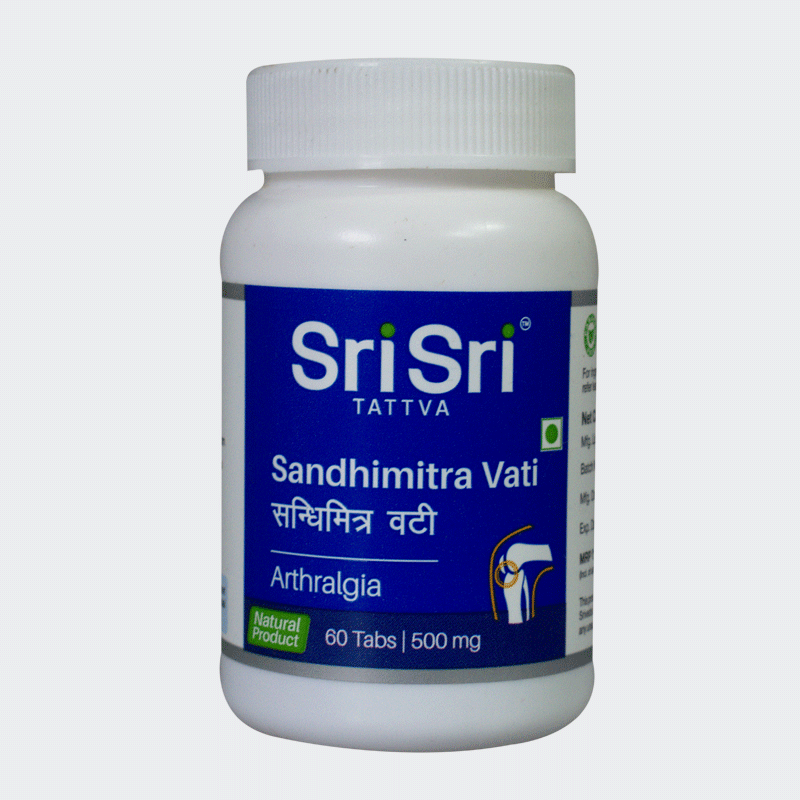 Sandhimitra Vati Tablet (60Tabs) - Sri Sri Tattva - AyurCentral Online