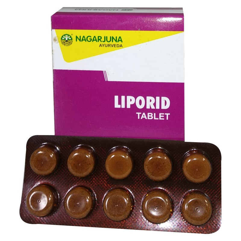 Liporid Tablet (10Tabs) - Nagarjuna - AyurCentral Online
