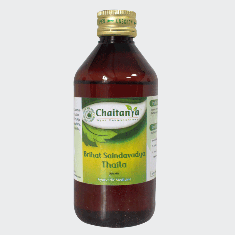 Buy Brihat Saindavadya Taila - Chaitanya Pharma