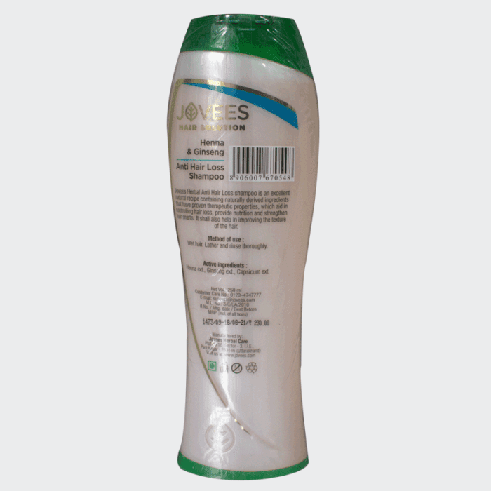 Anti Hair Loss Shampoo - Jovees - AyurCentral Online