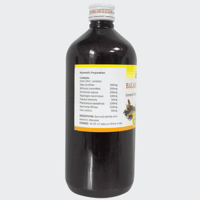 Balarjuneya (Sf) Syrup - Acharya Susruta - AyurCentral Online