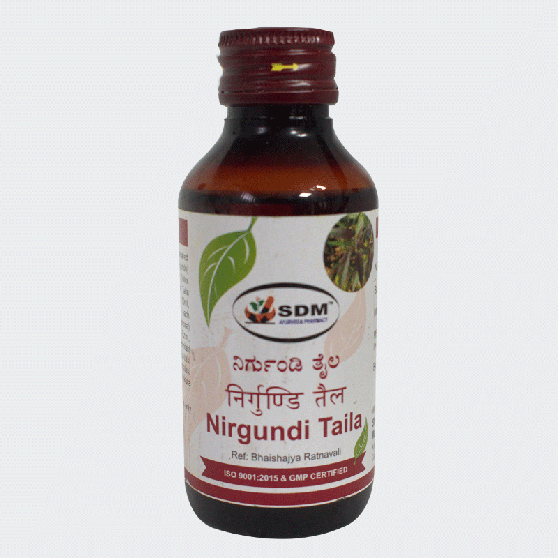 Nirgundi Taila (100ml) - Sdm Ayurveda - AyurCentral Online