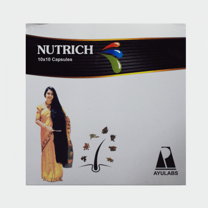 Nutrich Capsule (10Caps) - Ayulabs - AyurCentral Online