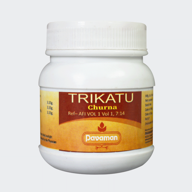 Trikatu Churna (100Gm) - Pavamana - AyurCentral Online