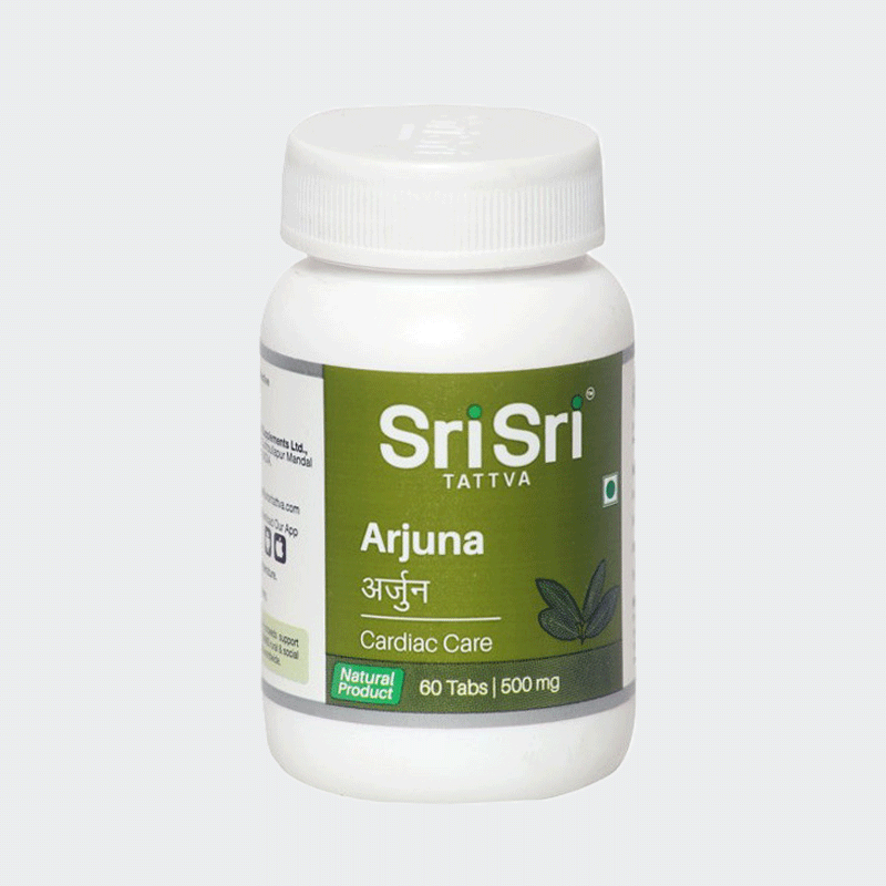 Arjuna Tablet (60Tabs)- Sri Sri Tattva - AyurCentral Online