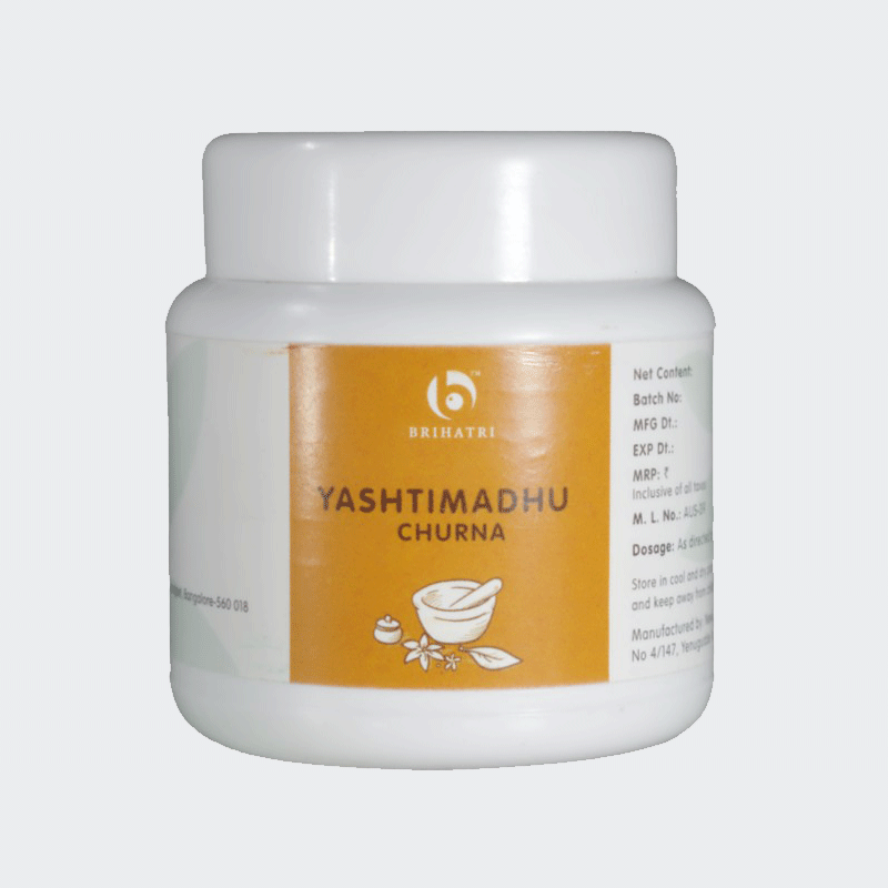Yashtimadhu Churna (90Gm) - Brihatri - AyurCentral Online
