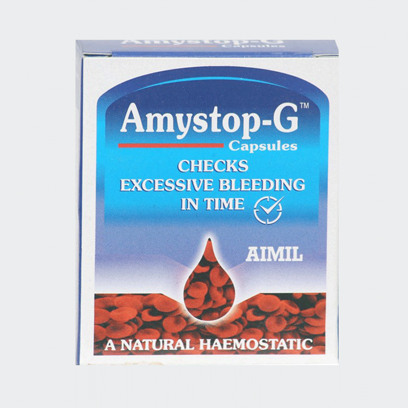Amystop-G Capsule (20Tabs) - Aimil - AyurCentral Online