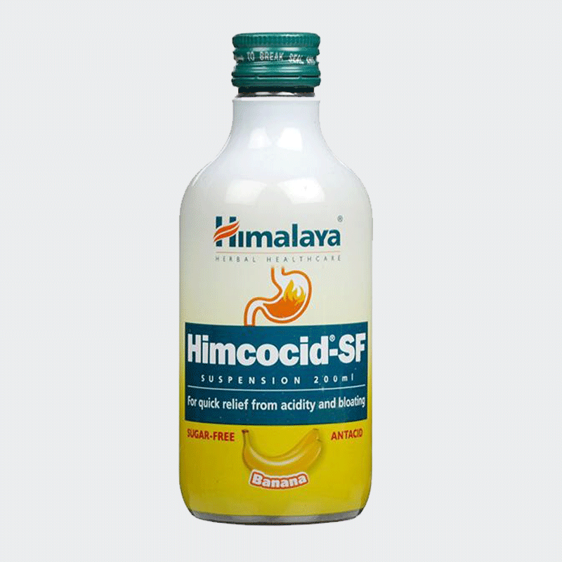 Himcocid Syrup (Banana) (200ml) - Himalaya - AyurCentral Online
