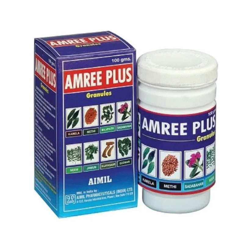 Amree Plus Granuels (100Gm) - Aimil - AyurCentral Online