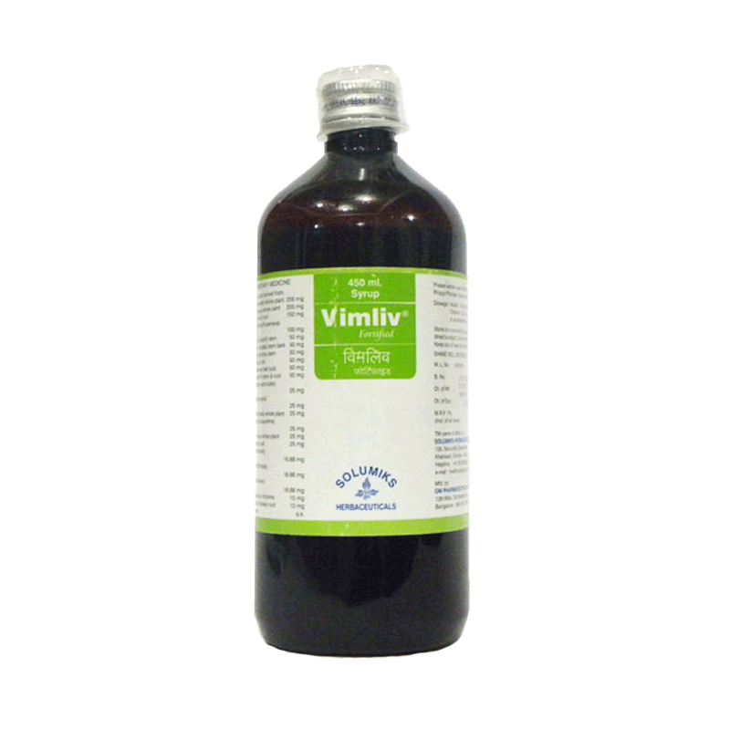 Vimliv Syrup (200ml) - Solumiks - AyurCentral Online