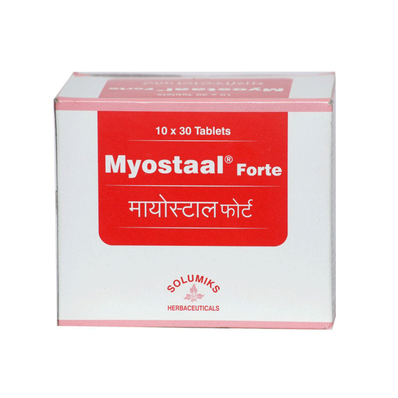 Myostaal Forte Tablet (30Tabs)- Solumiks - AyurCentral Online