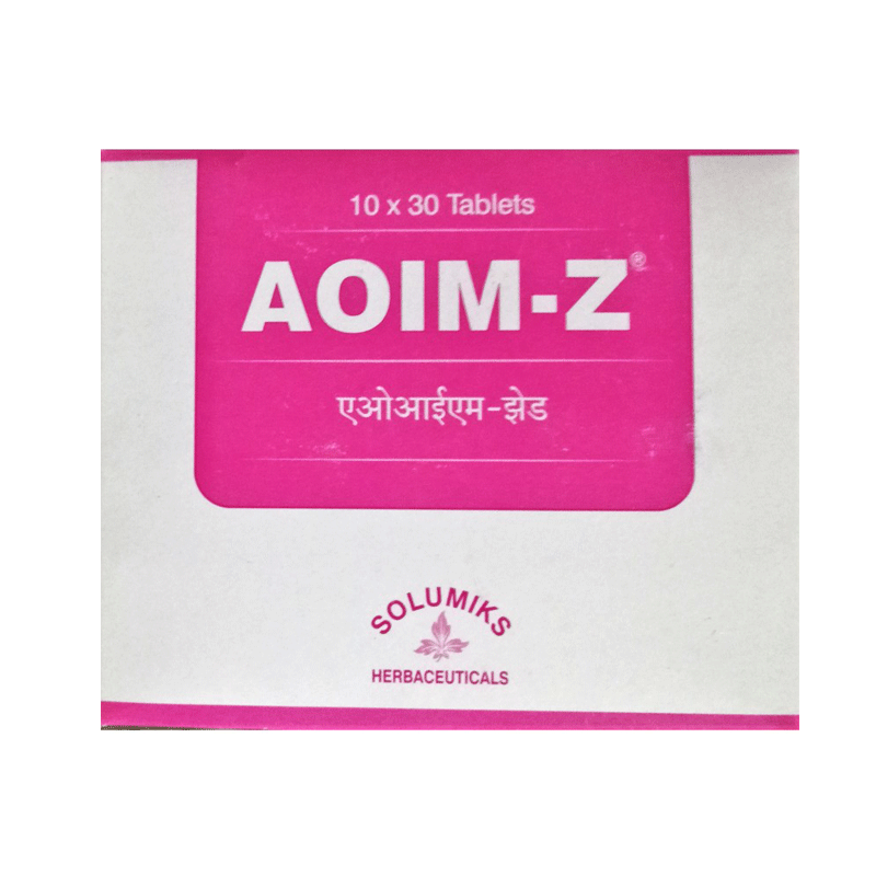Aoim-Z Tablet - Solumiks - AyurCentral Online