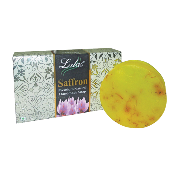Saffron Soap (100Gm) - Lala Dawasaz - AyurCentral Online