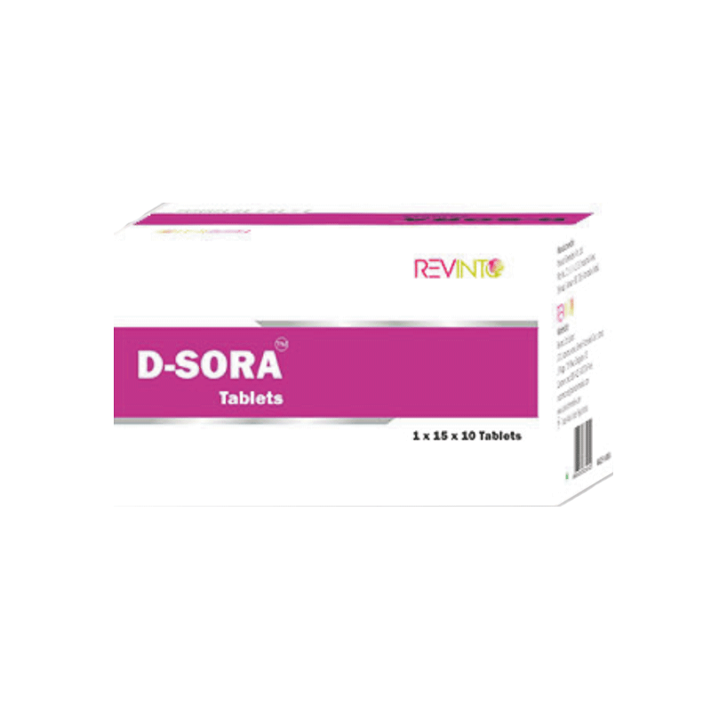 D-Sora Tablet (15Tabs) - Revinto - AyurCentral Online