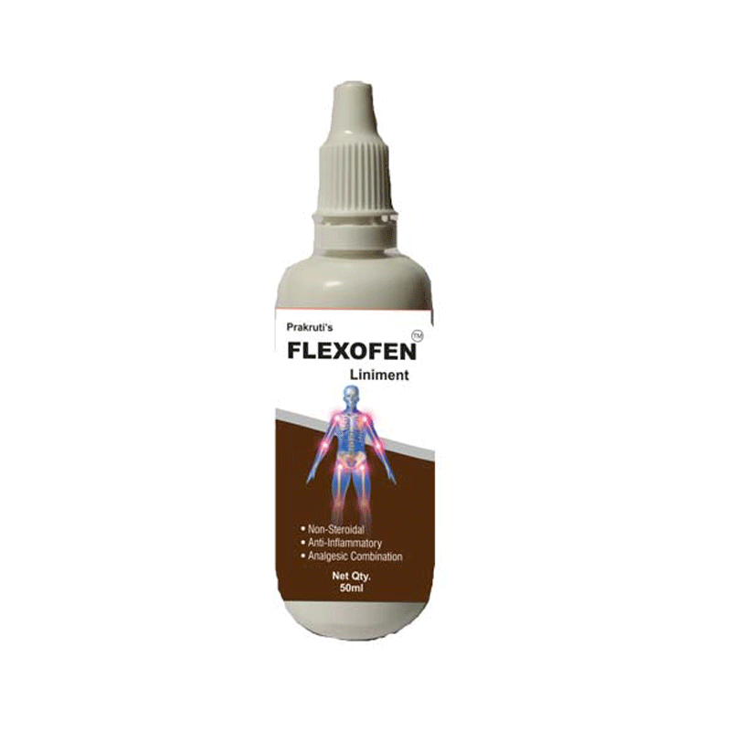 Flexofen Liniment (50ml) - Revinto - AyurCentral Online