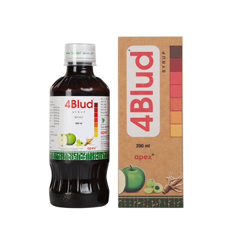 4Blud Syrup (200ml) - Green Milk Concepts - AyurCentral Online